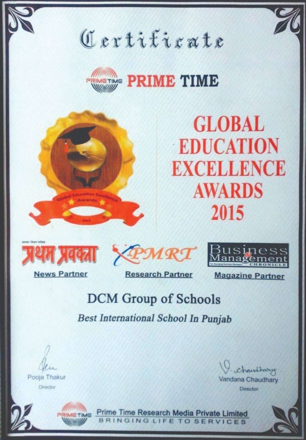Awards & Achievements
